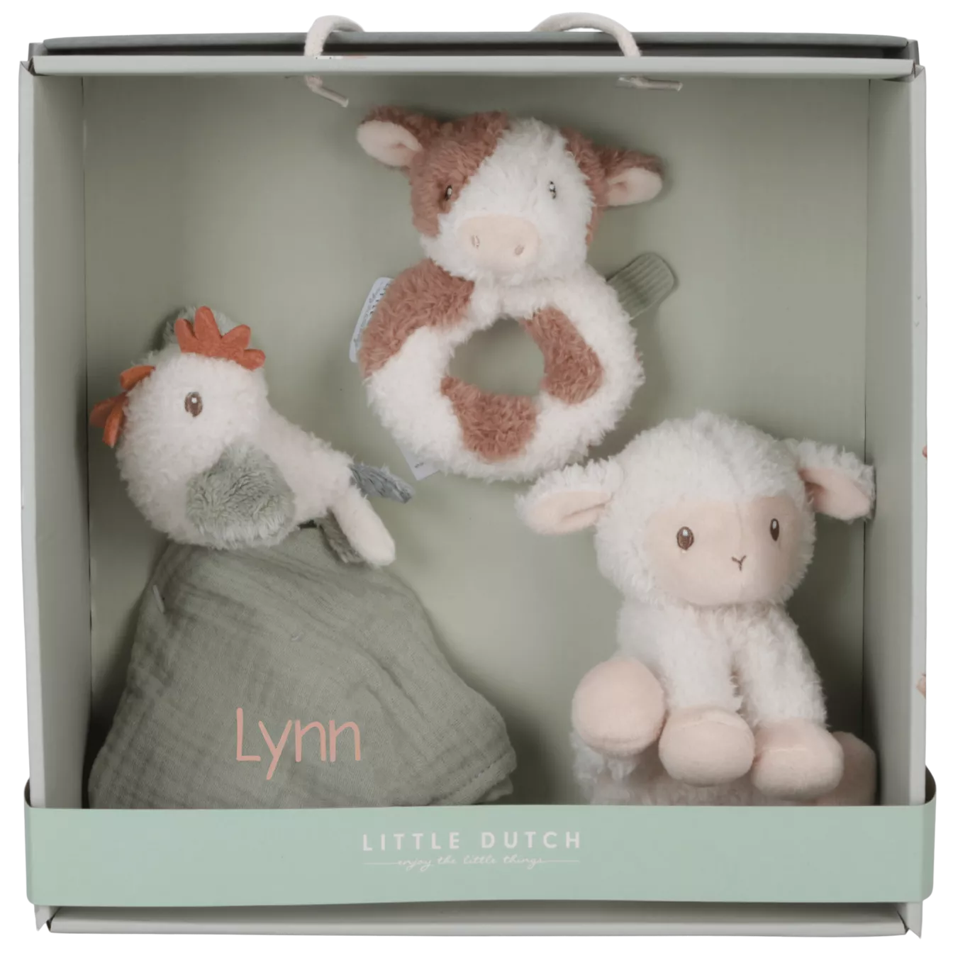 Little Dutch package Little Farm with name embroidered | Bulbby